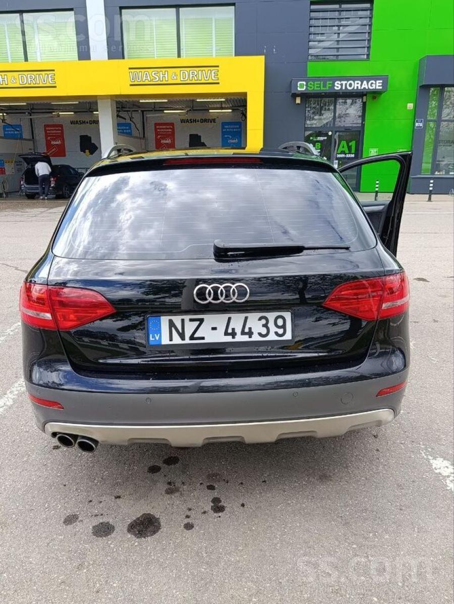 Melns Audi Allroad 2012 Rīga, ar dzinēja tilpumu 2.00 L un nobraukumu 206 tūkst. km par 8600 €, foto 4 vietnē AUTOMOTO.COM.LV