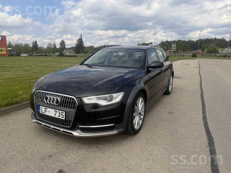 Black Audi Allroad 2012 in Ogre, with an engine capacity of 3.00 L and mileage of 312 thousand km for 10900 €, photo 3 on AUTOMOTO.COM.LV