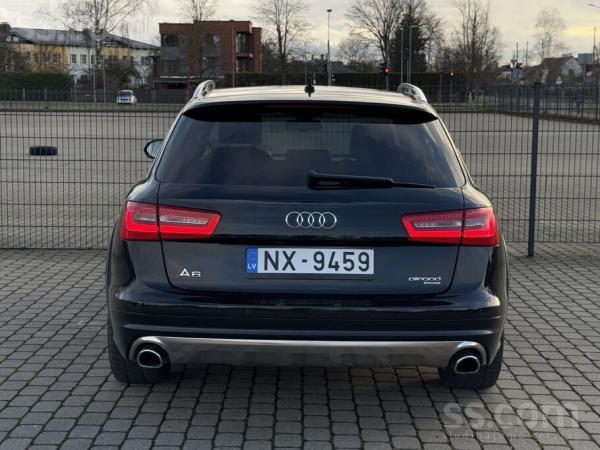 Black Audi Allroad 2012 in Jelgava, with an engine capacity of 3.00 L and mileage of 238 thousand km for 13850 €, photo 6 on AUTOMOTO.COM.LV
