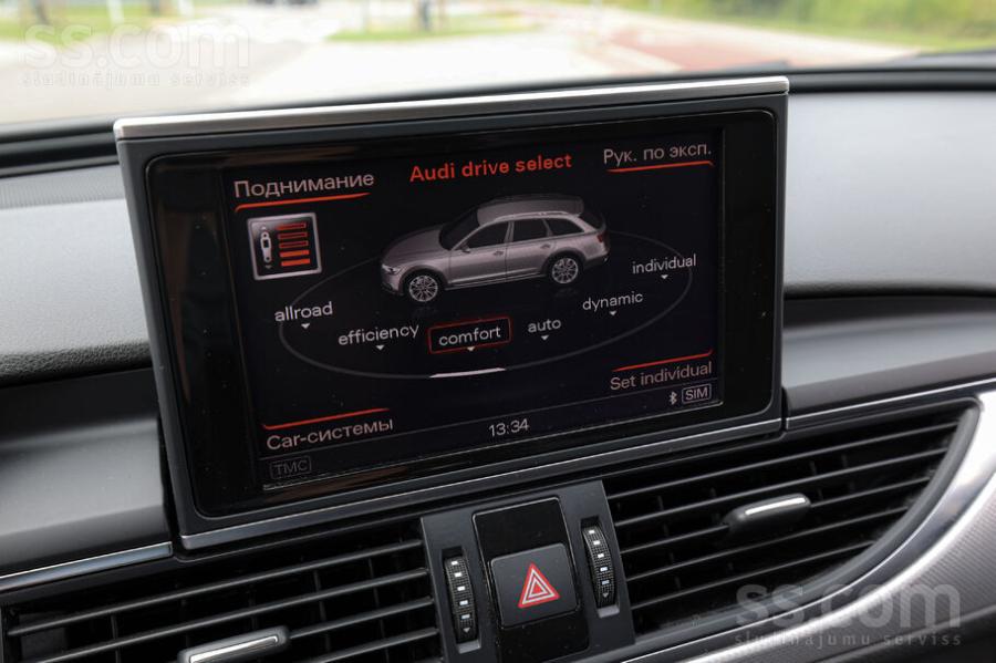 Melns Audi Allroad 2012 Jelgava, ar dzinēja tilpumu 3.00 L un nobraukumu 238 tūkst. km par 13350 €, foto 13 vietnē AUTOMOTO.COM.LV