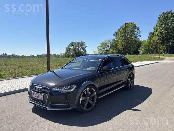 Black Audi Allroad 2012 in Rezekne, with an engine capacity of 3.00 L and mileage of 324 thousand km for 13500 €, photo 1 on AUTOMOTO.COM.LV