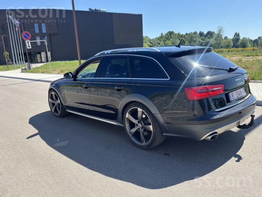 Black Audi Allroad 2012 in Rezekne, with an engine capacity of 3.00 L and mileage of 324 thousand km for 13500 €, photo 3 on AUTOMOTO.COM.LV