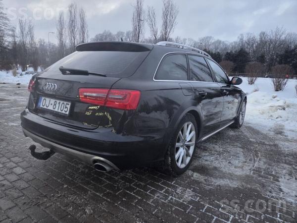 Black Audi Allroad 2013 in Riga, with an engine capacity of 3.00 L and mileage of 0 thousand km for 12900 €, photo 4 on AUTOMOTO.COM.LV