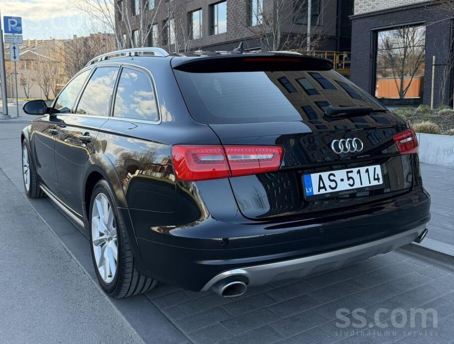 Melns Audi Allroad 2013 Bauska, ar dzinēja tilpumu 3.00 L un nobraukumu 266 tūkst. km par 16100 €, foto 5 vietnē AUTOMOTO.COM.LV