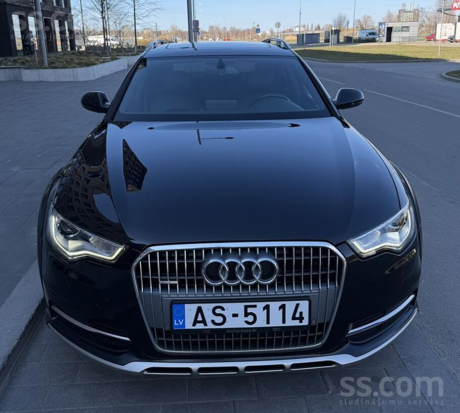 Melns Audi Allroad 2013 Bauska, ar dzinēja tilpumu 3.00 L un nobraukumu 266 tūkst. km par 16100 €, foto 6 vietnē AUTOMOTO.COM.LV