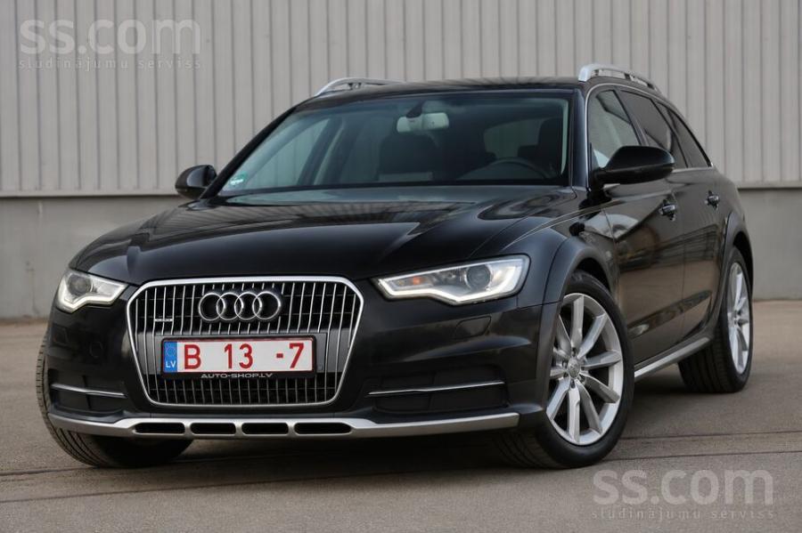 Black Audi Allroad 2013 in Tukums, with an engine capacity of 3.00 L and mileage of 274 thousand km for 10990 €, photo 3 on AUTOMOTO.COM.LV