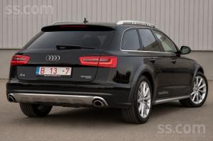 Black Audi Allroad 2013 in Tukums, with an engine capacity of 3.00 L and mileage of 274 thousand km for 10990 €, photo 4 on AUTOMOTO.COM.LV