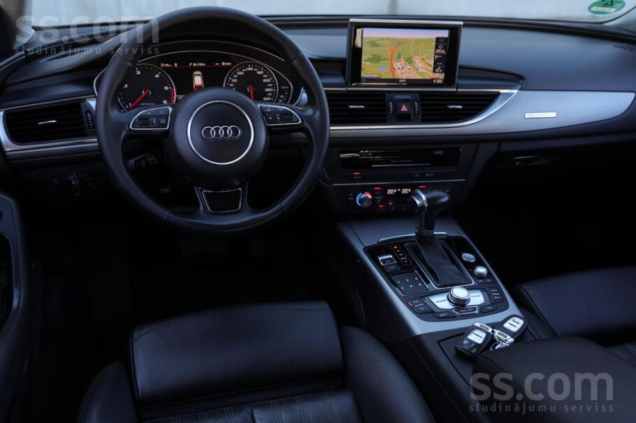 Black Audi Allroad 2013 in Tukums, with an engine capacity of 3.00 L and mileage of 274 thousand km for 10990 €, photo 14 on AUTOMOTO.COM.LV