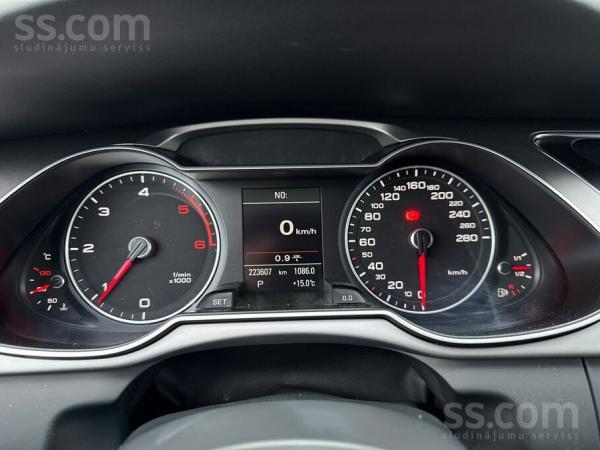 Black Audi Allroad 2013 in Riga, with an engine capacity of 2.00 L and mileage of 224 thousand km for 11800 €, photo 7 on AUTOMOTO.COM.LV