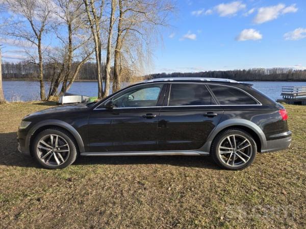 Black Audi Allroad 2013 in Aizkraukle, with an engine capacity of 3.00 L and mileage of 0 thousand km for 11300 €, photo 2 on AUTOMOTO.COM.LV