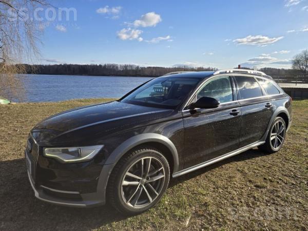 Black Audi Allroad 2013 in Aizkraukle, with an engine capacity of 3.00 L and mileage of 0 thousand km for 11300 €, photo 4 on AUTOMOTO.COM.LV