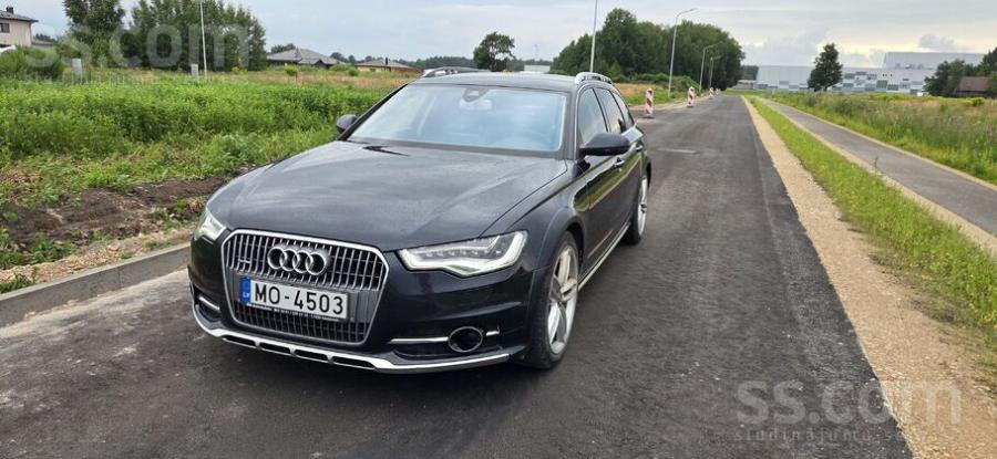 Melns Audi Allroad 2013 Rīga, ar dzinēja tilpumu 3.00 L un nobraukumu 307 tūkst. km par 12500 €, foto 1 vietnē AUTOMOTO.COM.LV