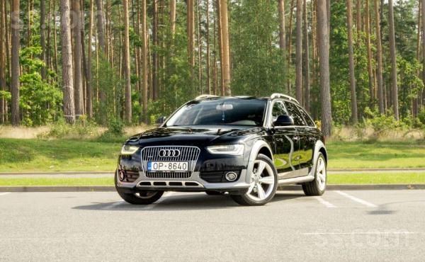 Black Audi Allroad 2013 in Riga, with an engine capacity of 2.00 L and mileage of 209 thousand km for 10490 €, photo 4 on AUTOMOTO.COM.LV
