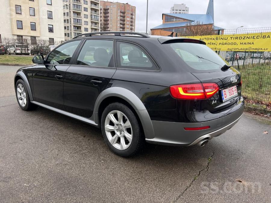 Black Audi Allroad 2014 in Riga, with an engine capacity of 3.00 L and mileage of 368 thousand km for 9550 €, photo 6 on AUTOMOTO.COM.LV