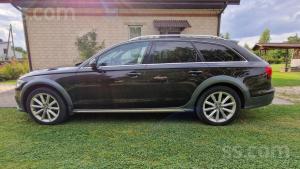 Black Audi Allroad 2014 in Bauska, with an engine capacity of 3.00 L and mileage of 282 thousand km for 11300 €, photo 3 on AUTOMOTO.COM.LV