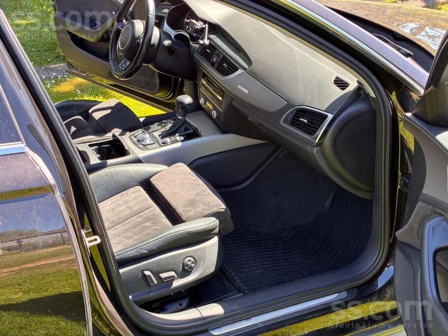 Black Audi Allroad 2014 in Bauska, with an engine capacity of 3.00 L and mileage of 282 thousand km for 11300 €, photo 7 on AUTOMOTO.COM.LV