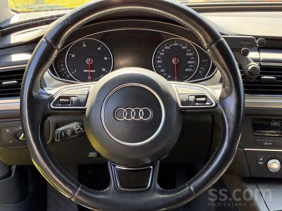 Black Audi Allroad 2014 in Bauska, with an engine capacity of 3.00 L and mileage of 282 thousand km for 11300 €, photo 11 on AUTOMOTO.COM.LV