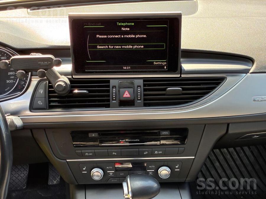 Black Audi Allroad 2014 in Bauska, with an engine capacity of 3.00 L and mileage of 282 thousand km for 11300 €, photo 12 on AUTOMOTO.COM.LV