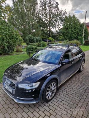 Black Audi Allroad 2014 in Bauska, with an engine capacity of 3.00 L and mileage of 282 thousand km for 11300 €, photo 24 on AUTOMOTO.COM.LV