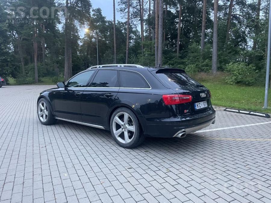 Black Audi Allroad 2014 in Riga, with an engine capacity of 3.00 L and mileage of 304 thousand km for 9800 €, photo 3 on AUTOMOTO.COM.LV