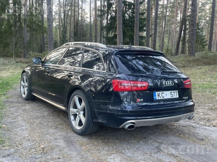 Black Audi Allroad 2014 in Riga, with an engine capacity of 3.00 L and mileage of 304 thousand km for 9800 €, photo 6 on AUTOMOTO.COM.LV