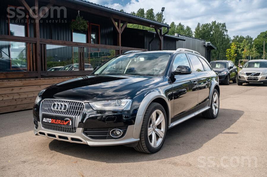 Black Audi Allroad 2014 in Riga, with an engine capacity of 2.00 L and mileage of 0 thousand km for 9450 €, photo 7 on AUTOMOTO.COM.LV
