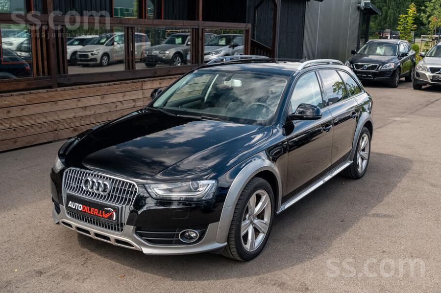 Black Audi Allroad 2014 in Riga, with an engine capacity of 2.00 L and mileage of 0 thousand km for 9450 €, photo 8 on AUTOMOTO.COM.LV