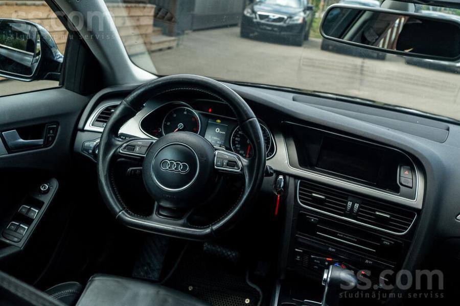 Black Audi Allroad 2014 in Riga, with an engine capacity of 2.00 L and mileage of 0 thousand km for 9450 €, photo 25 on AUTOMOTO.COM.LV