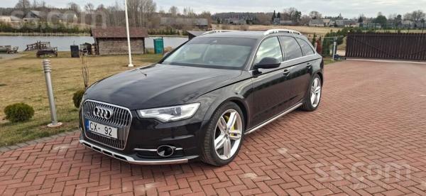 Black Audi Allroad 2014 in Jekabpils, with an engine capacity of 3.00 L and mileage of 320 thousand km for 13400 €, photo 5 on AUTOMOTO.COM.LV