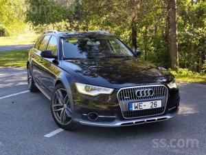 Black Audi Allroad 2014 in Riga, with an engine capacity of 3.00 L and mileage of 333 thousand km for 12500 €, photo  on AUTOMOTO.COM.LV