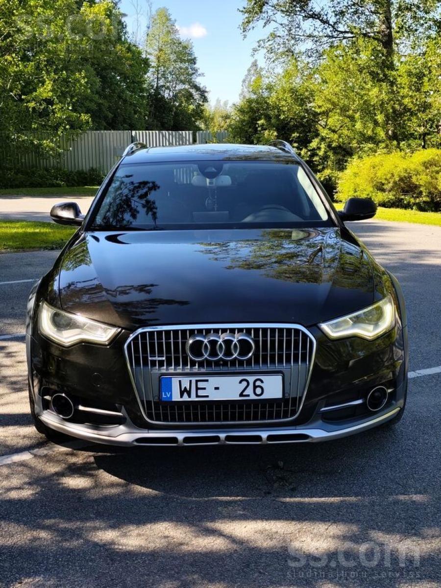 Black Audi Allroad 2014 in Riga, with an engine capacity of 3.00 L and mileage of 333 thousand km for 12500 €, photo 3 on AUTOMOTO.COM.LV