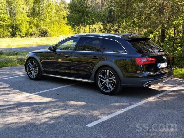 Melns Audi Allroad 2014 Rīga, ar dzinēja tilpumu 3.00 L un nobraukumu 333 tūkst. km par 12500 €, foto 4 vietnē AUTOMOTO.COM.LV