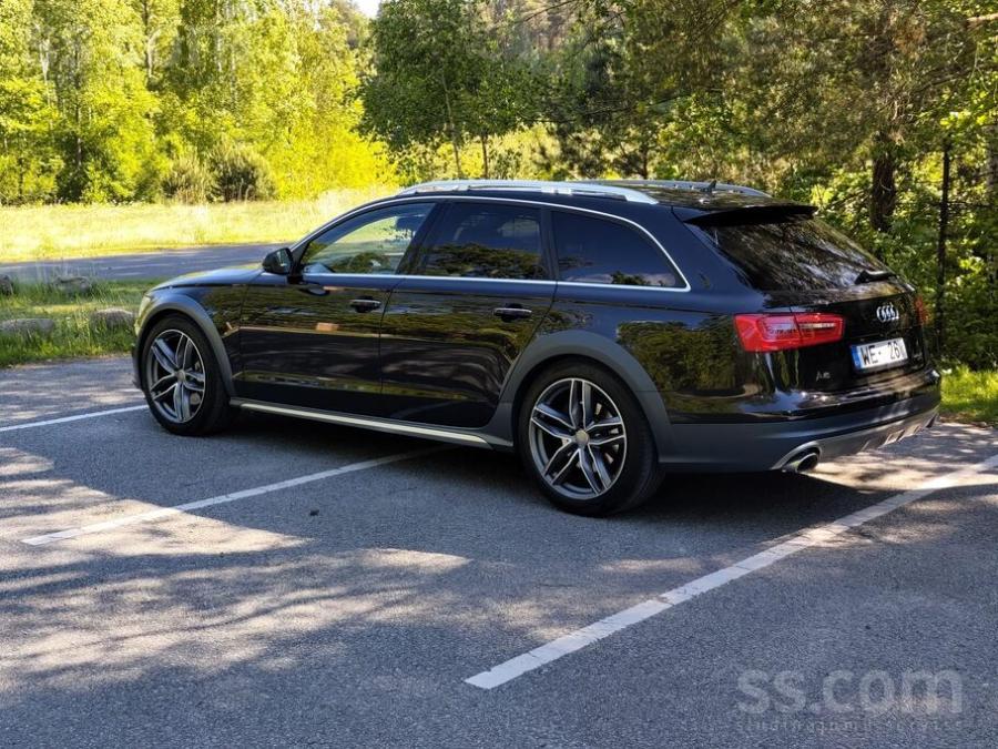 Black Audi Allroad 2014 in Riga, with an engine capacity of 3.00 L and mileage of 333 thousand km for 12500 €, photo 4 on AUTOMOTO.COM.LV