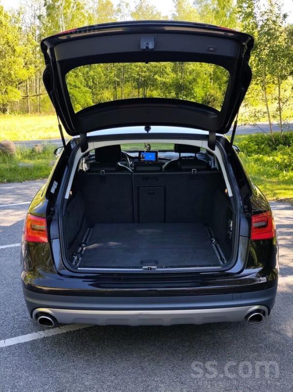 Melns Audi Allroad 2014 Rīga, ar dzinēja tilpumu 3.00 L un nobraukumu 333 tūkst. km par 12500 €, foto 5 vietnē AUTOMOTO.COM.LV
