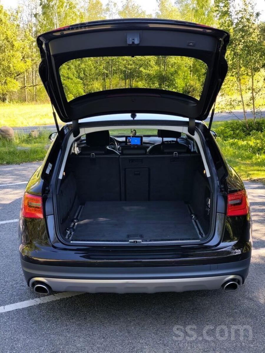 Black Audi Allroad 2014 in Riga, with an engine capacity of 3.00 L and mileage of 333 thousand km for 12500 €, photo 5 on AUTOMOTO.COM.LV