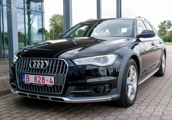 Black Audi Allroad 2015 in Cesis, with an engine capacity of 3.00 L and mileage of 323 thousand km for 15750 €, photo 2 on AUTOMOTO.COM.LV