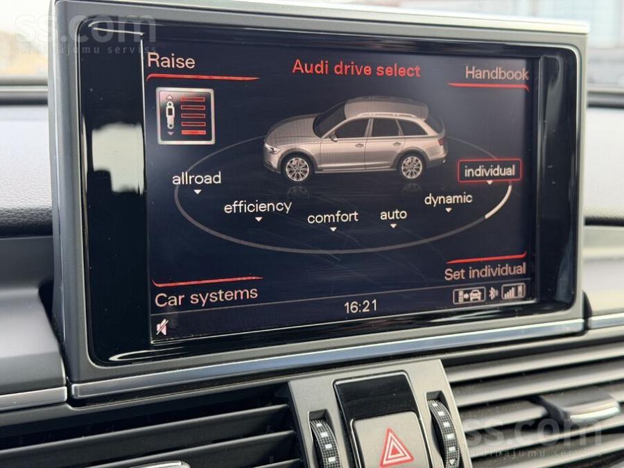 Melns Audi Allroad 2015 Rīga, ar dzinēja tilpumu 3.00 L un nobraukumu 352 tūkst. km par 10800 €, foto 19 vietnē AUTOMOTO.COM.LV