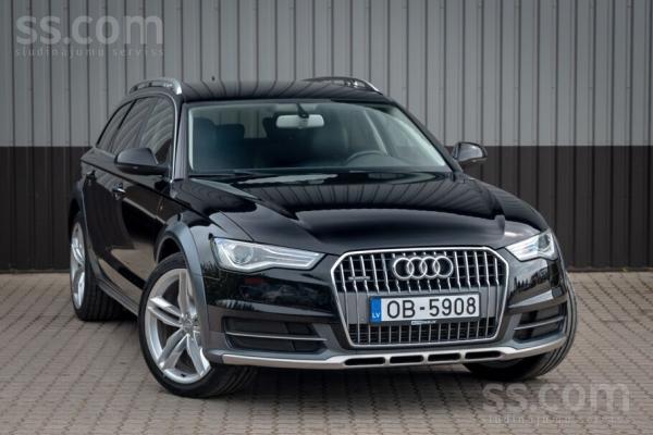 Black Audi Allroad 2015 in Talsi, with an engine capacity of 3.00 L and mileage of 234 thousand km for 12990 €, photo 1 on AUTOMOTO.COM.LV