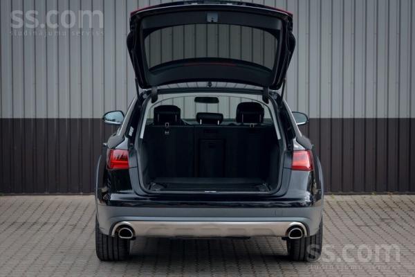 Black Audi Allroad 2015 in Talsi, with an engine capacity of 3.00 L and mileage of 234 thousand km for 12990 €, photo 6 on AUTOMOTO.COM.LV
