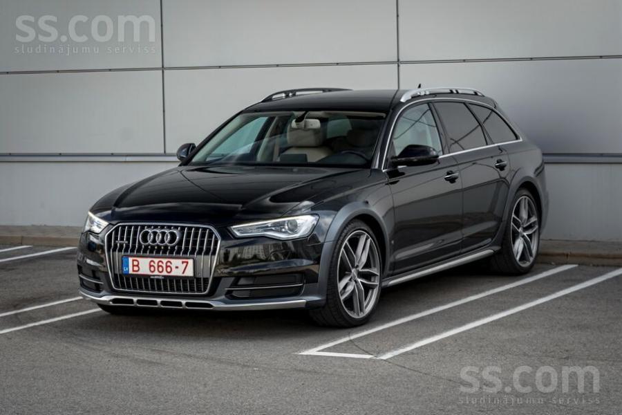 Melns Audi Allroad 2015 Rīga, ar dzinēja tilpumu 3.00 L un nobraukumu 183 tūkst. km par 14750 €, foto 1 vietnē AUTOMOTO.COM.LV