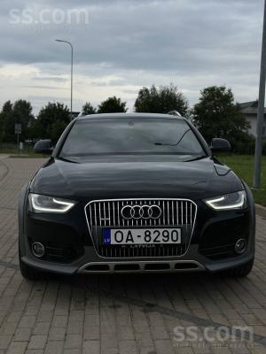 Black Audi Allroad 2015 in Riga, with an engine capacity of 2.00 L and mileage of 197 thousand km for 11300 €, photo 4 on AUTOMOTO.COM.LV