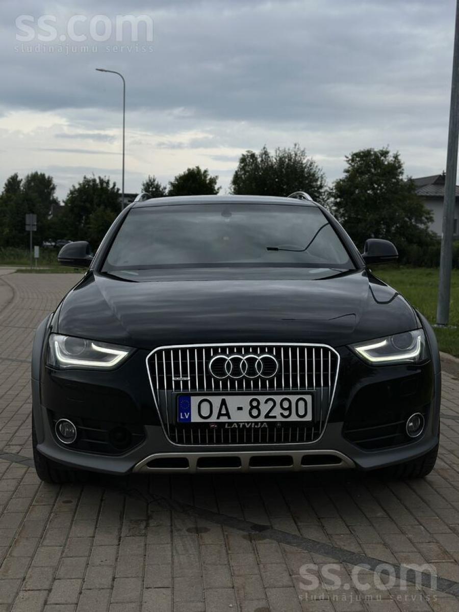 Black Audi Allroad 2015 in Riga, with an engine capacity of 2.00 L and mileage of 197 thousand km for 11300 €, photo 4 on AUTOMOTO.COM.LV