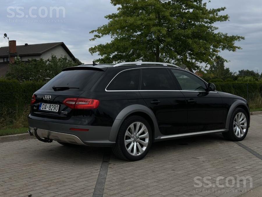 Black Audi Allroad 2015 in Riga, with an engine capacity of 2.00 L and mileage of 197 thousand km for 11300 €, photo 6 on AUTOMOTO.COM.LV