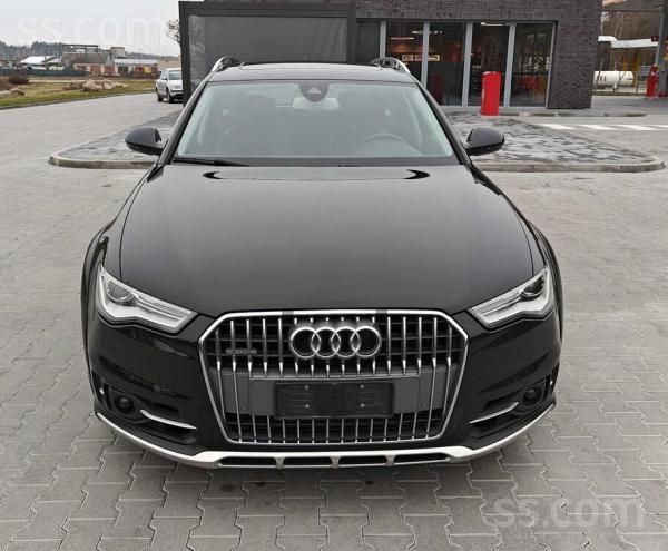 Black Audi Allroad 2015 in Riga, with an engine capacity of 3.00 L and mileage of 305 thousand km for 11500 €, photo 1 on AUTOMOTO.COM.LV