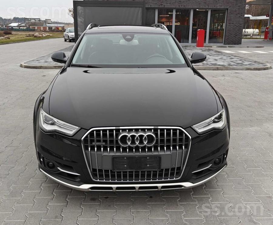 Melns Audi Allroad 2015 Rīga, ar dzinēja tilpumu 3.00 L un nobraukumu 305 tūkst. km par 11500 €, foto 1 vietnē AUTOMOTO.COM.LV