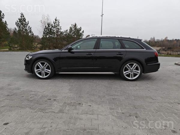 Black Audi Allroad 2015 in Riga, with an engine capacity of 3.00 L and mileage of 305 thousand km for 11500 €, photo 6 on AUTOMOTO.COM.LV