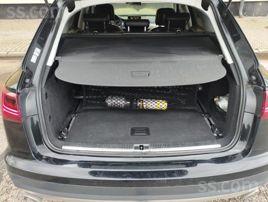 Black Audi Allroad 2015 in Talsi, with an engine capacity of 3.00 L and mileage of 239 thousand km for 14600 €, photo 23 on AUTOMOTO.COM.LV