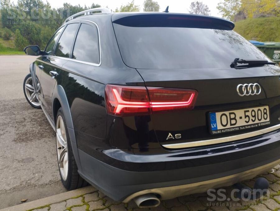 Black Audi Allroad 2015 in Talsi, with an engine capacity of 3.00 L and mileage of 239 thousand km for 14600 €, photo 33 on AUTOMOTO.COM.LV