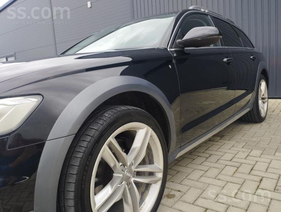 Black Audi Allroad 2015 in Talsi, with an engine capacity of 3.00 L and mileage of 239 thousand km for 14600 €, photo 35 on AUTOMOTO.COM.LV