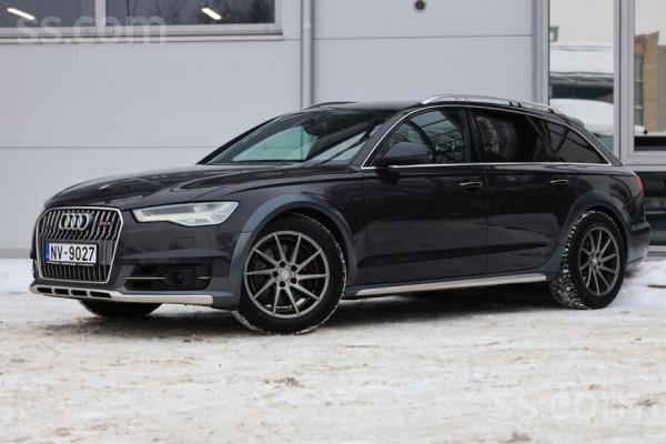 Black Audi Allroad 2016 in Riga, with an engine capacity of 3.00 L and mileage of 0 thousand km for 13800 €, photo 1 on AUTOMOTO.COM.LV
